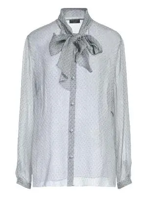 Emporio Armani Icon Light Silk Shirt - Grey