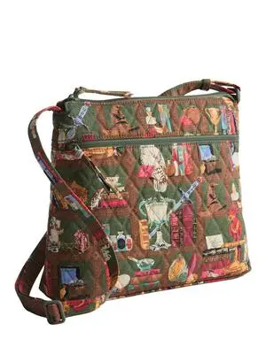 VERA BRADLEY Harry Potter™ Original Zip Hipster Crossbody Bag - Green