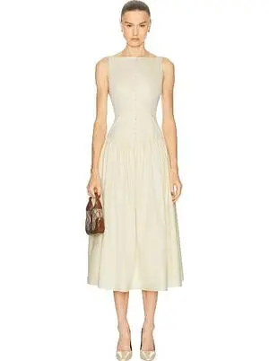 MIRROR PALAIS Lady Length Dress - Butter