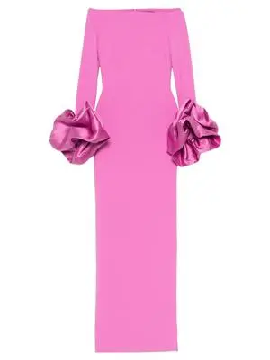 Solace London Talia Maxi Dress - Fuchsia
