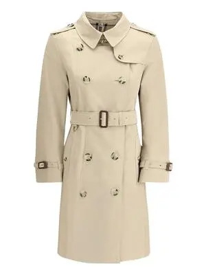 Burberry Chelsea Cotton Trench Coat - Beige