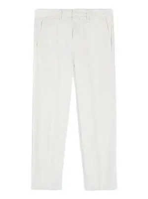 FAY Slim Fit Capri Trousers - Argilla