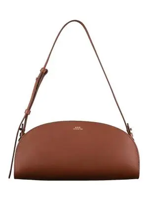 A.p.c. Demi-lune Bag - Brown