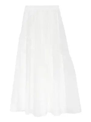 Aje Splendour Maxi Skirt - White
