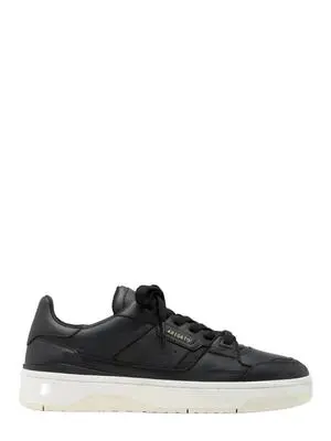 Axel Arigato Clay Panelled Leather Sneakers Black