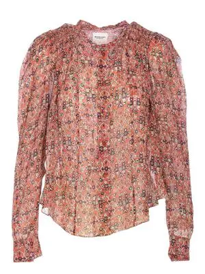 MARANT ETOILE Patterned Shirt - Red
