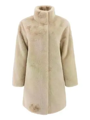 Apparis Blair Faux-fur Coat - Neutrals