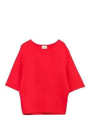Khaite Warren Top - Red