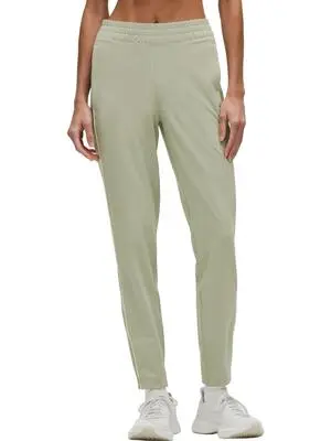 Lululemon Everlux Slim-fit High-rise Track Pant - Fog Green/elixir