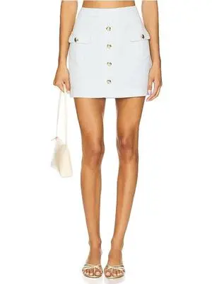 KARINA GRIMALDI Sunny Mini Skirt - Aqua