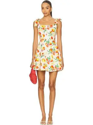 Astr The Label Tinesha Dress - Yellow Peach