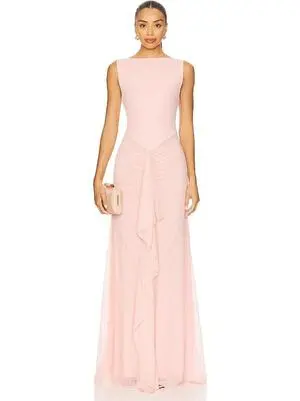 LOVERS AND FRIENDS Ellie Maxi Dress - Baby Pink