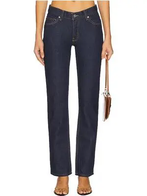 EB DENIM Low Rise Straight - Havana Night