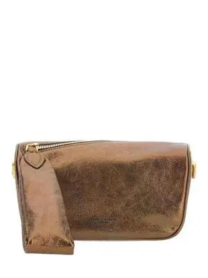 GIANNI CHIARINI Kim Zip-fastening Clutch - Brown
