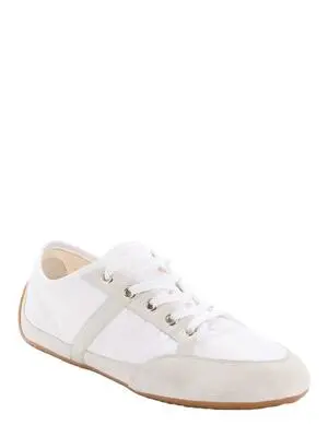 Givenchy Slim Nylon & Suede Racing Sneaker - White Multi