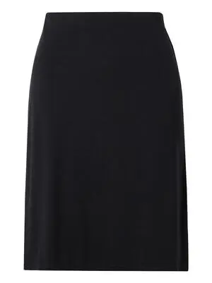 SKIMS Smooth Layers Jersey Skirt - Black