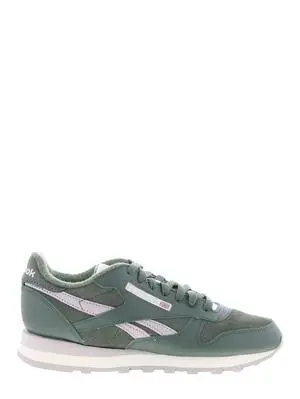 REEBOK Classic Leather Sneakers - Breakaway Green/hazy Grey