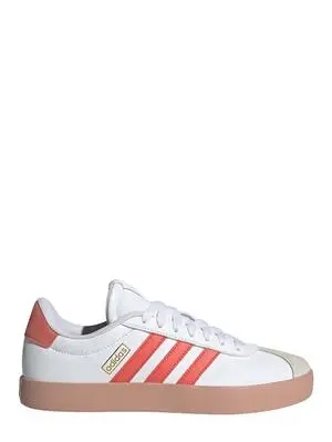 Adidas Vl Court 3.0 Sneakers - Cloud White/preloved Scarelet Red/gold Metallic