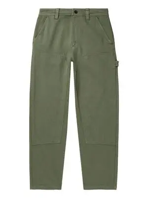 A.p.c. A.P.C. Gustav Straight-Leg Trousers Green