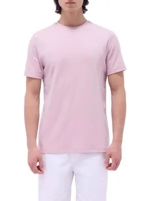 Bugatchi Hank Solid Pima Cotton T-shirt Dusty Pink