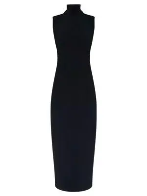 SPORTMAX Adorato High-Neck Midi Dress