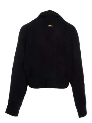 Michael Kors Roll-neck Wool Sweater - Black