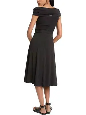 MICHAEL KORS Sleeveless Ruched Dress