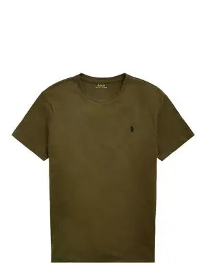 Polo Ralph Lauren Lauren Logo-embroidered T-shirt Green