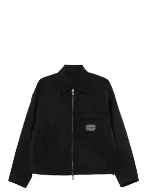 Emporio Armani Logo-patch Jacket - Black