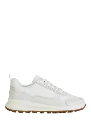 Geox Panelled Sneakers - White