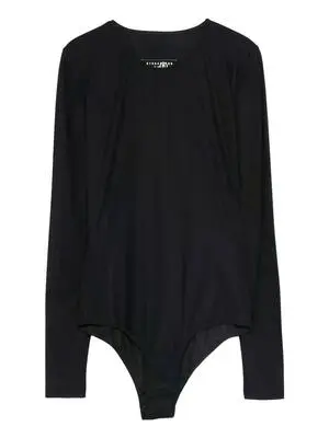 MAISON MARGIELA Long-sleeve Bodysuit - Black