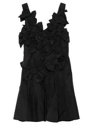 Viktor & Rolf Bow Bouquet Mini Dress - Black