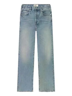 FRAME X Sotheby's Frayed Jeans - Blue