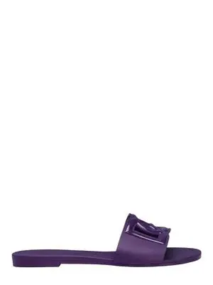 Dolce & Gabbana Flat Slides - Purple