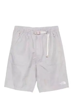 The North Face Checked Zip-pocket Shorts - Grey