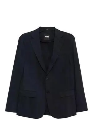 BOSS Single-breasted Blazer - Blue