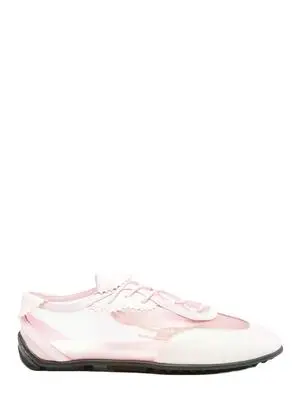 Stine Goya Lace-up Mesh Sneakers - Pink