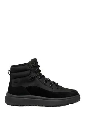 Geox Granito Grip Lace-up Sneakers - Black