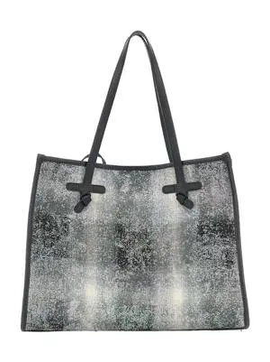 GIANNI CHIARINI Knotted-Detail Tote Bag Black