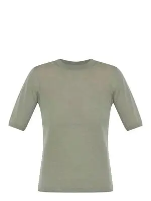 Max Mara Short-sleeved Top - Green