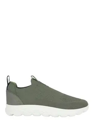 Geox Spherica Knit Sneakers - Green