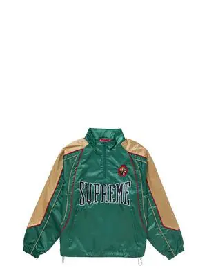 Supreme Satin Piping Pullover - Green