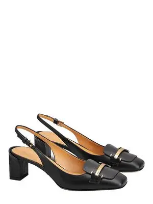 TOD'S Slingback Pumps - Black