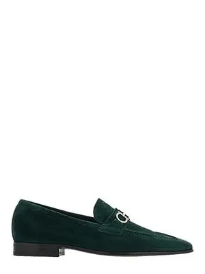 FERRAGAMO Balty 2vit Gancini Buckle Loafers - Moss