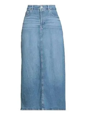 Ag Pencil Denim Skirt - Blue