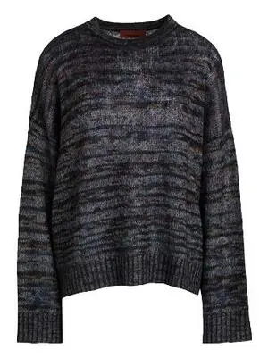 Missoni Sweater In Viscose, Alpaca Wool, And Polyamide - Black