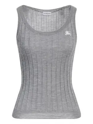 Burberry Cashmere Top - Grey
