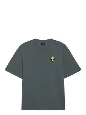 DALIX Alien Heavyweight Relaxed Tee - Space Gray
