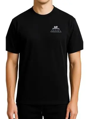 D.RT Tennis Club Graphic T-shirt - Black