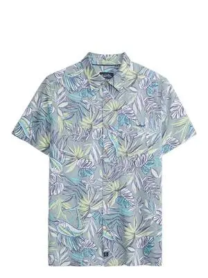 SALT LIFE Canopy Short Sleeve Button Down Sagebrush